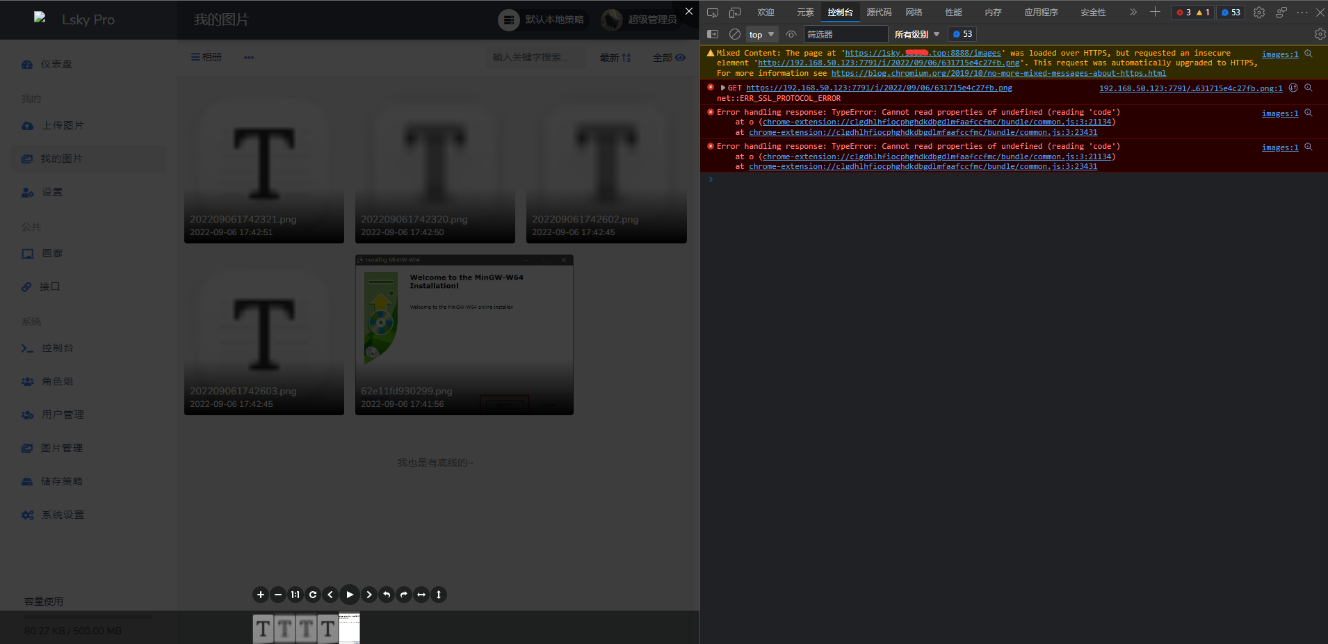 加了nginx，内网http链接被转为https，图片无法查看 · Issue #526 · lsky-org/lsky-pro · GitHub