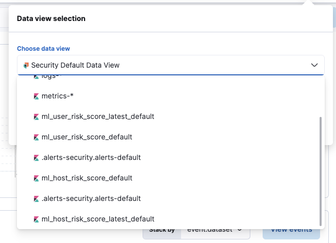 [Security Solution]After upgrade to 8.8.1 from 8.7.1 duplicate index are present and selecting ...