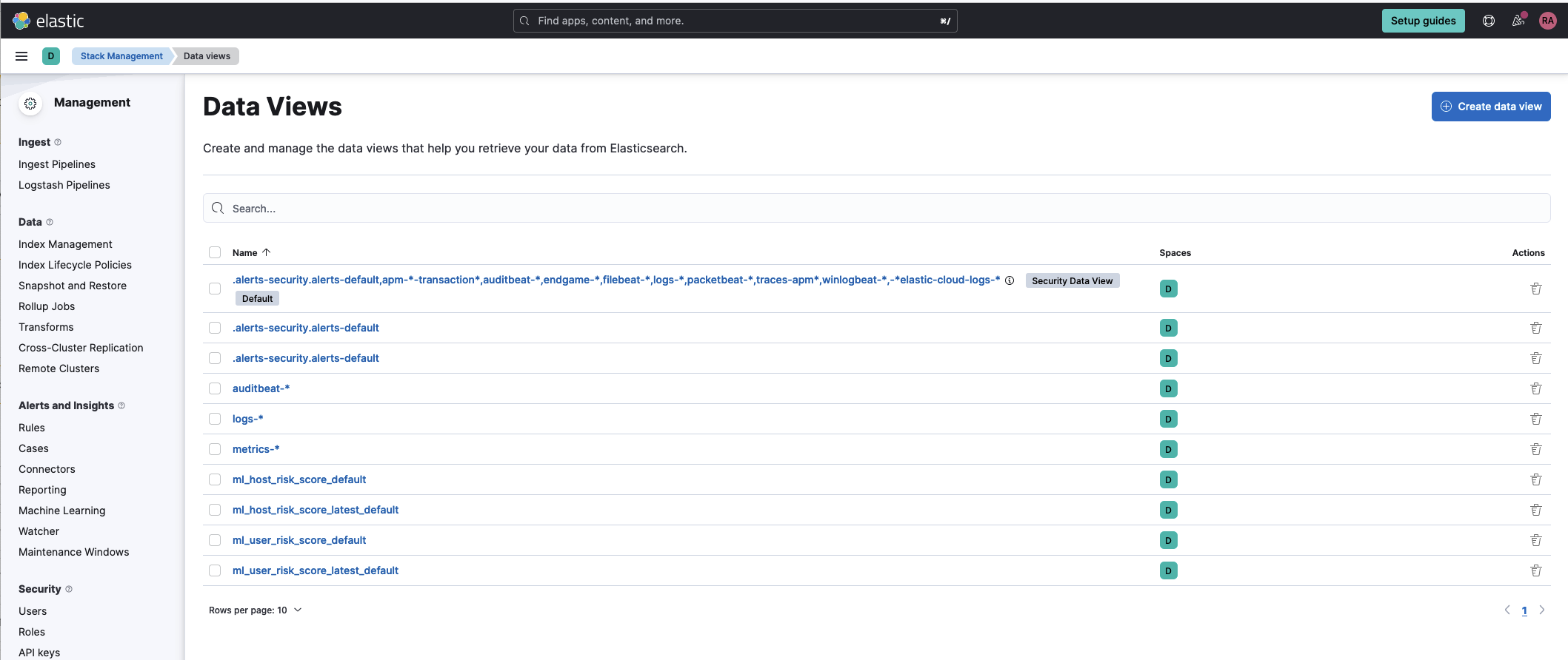[Security Solution]After upgrade to 8.8.1 from 8.7.1 duplicate index are present and selecting ...