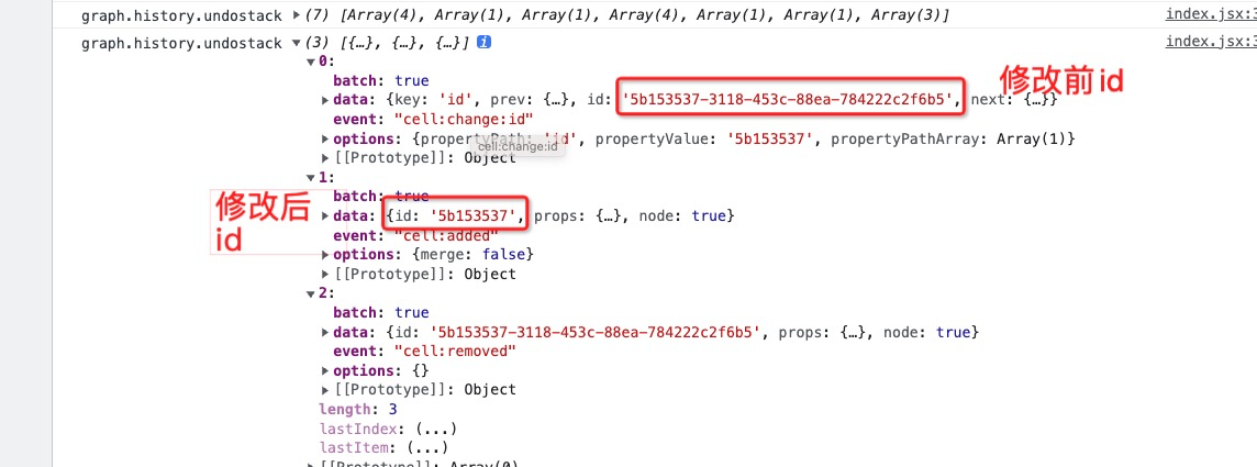 复制粘贴修改id后的节点,撤销粘贴会报错 · Issue 2642 · Antvisx6 · Github