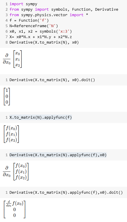 Differentiating a function with a matrix parameter fails with ShapeError · Issue #24229 · sympy ...