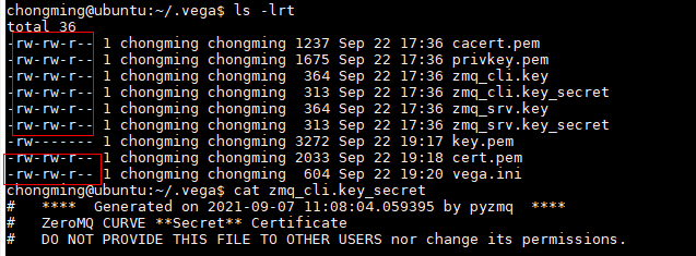 vega目录下证书和私钥文件权限任意用户可读 · Issue #151 · huawei-noah/vega · GitHub