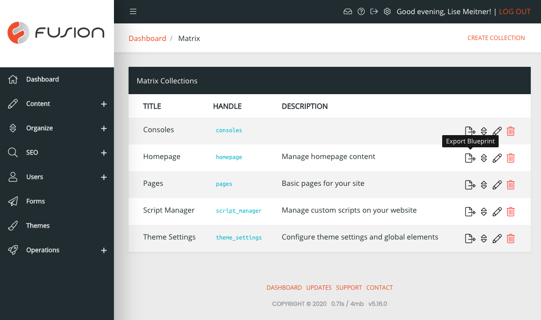 Align matrix terminology and DRY up fields · Issue #601 · fusioncms/fusioncms · GitHub