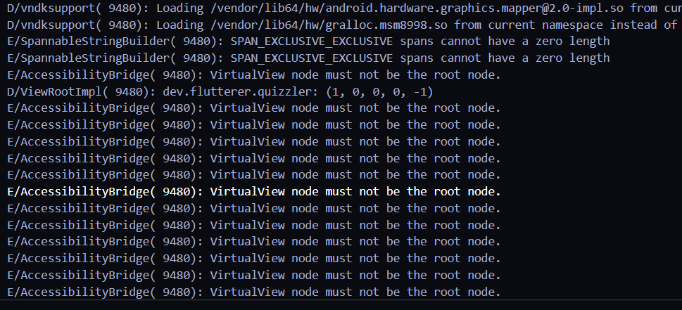 flutter_windows_v1.12.13+hotfix.9-stable logging on every tap or when changing screens · Issue ...