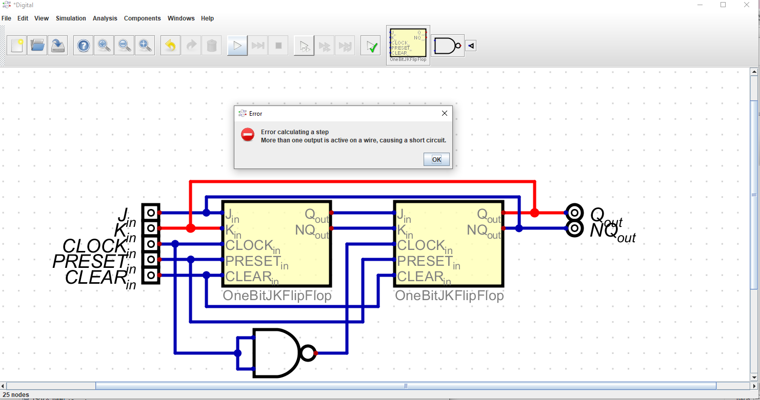 Simulation Error When Using Output Feedback As Input For Custom
