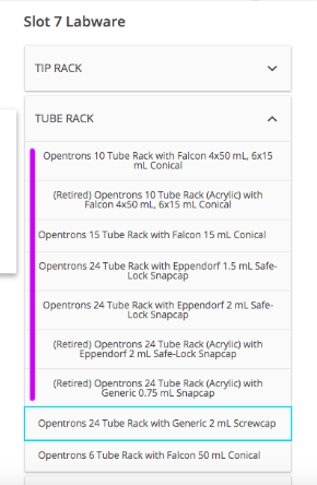 In PD labware list keep labware names left aligned · Issue #3647 ...