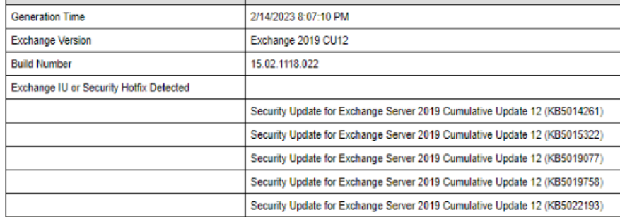 [Issue] - Health Checker not recognizing Feb updates installed ...