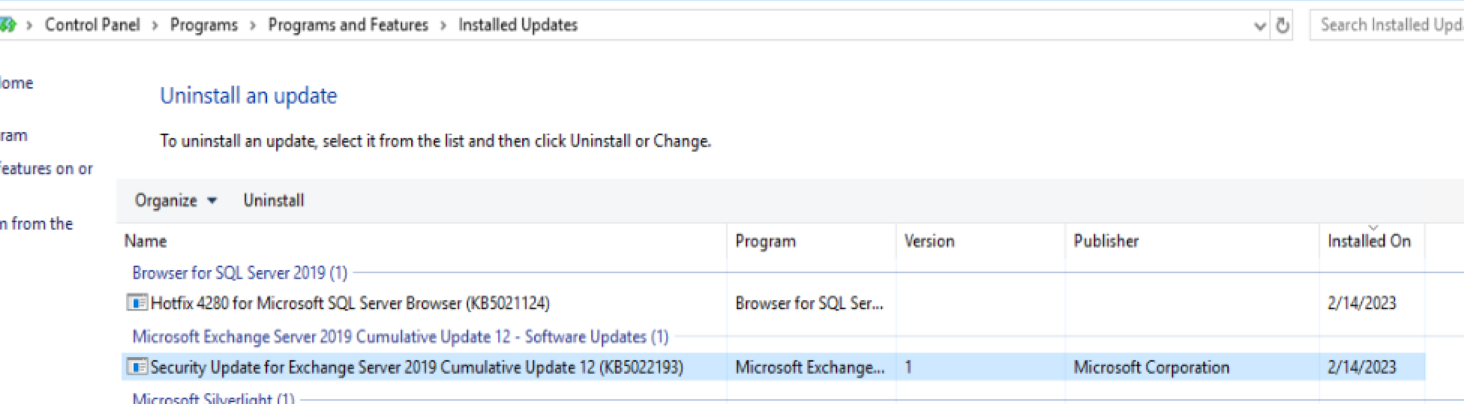[Issue] - Health Checker not recognizing Feb updates installed ...