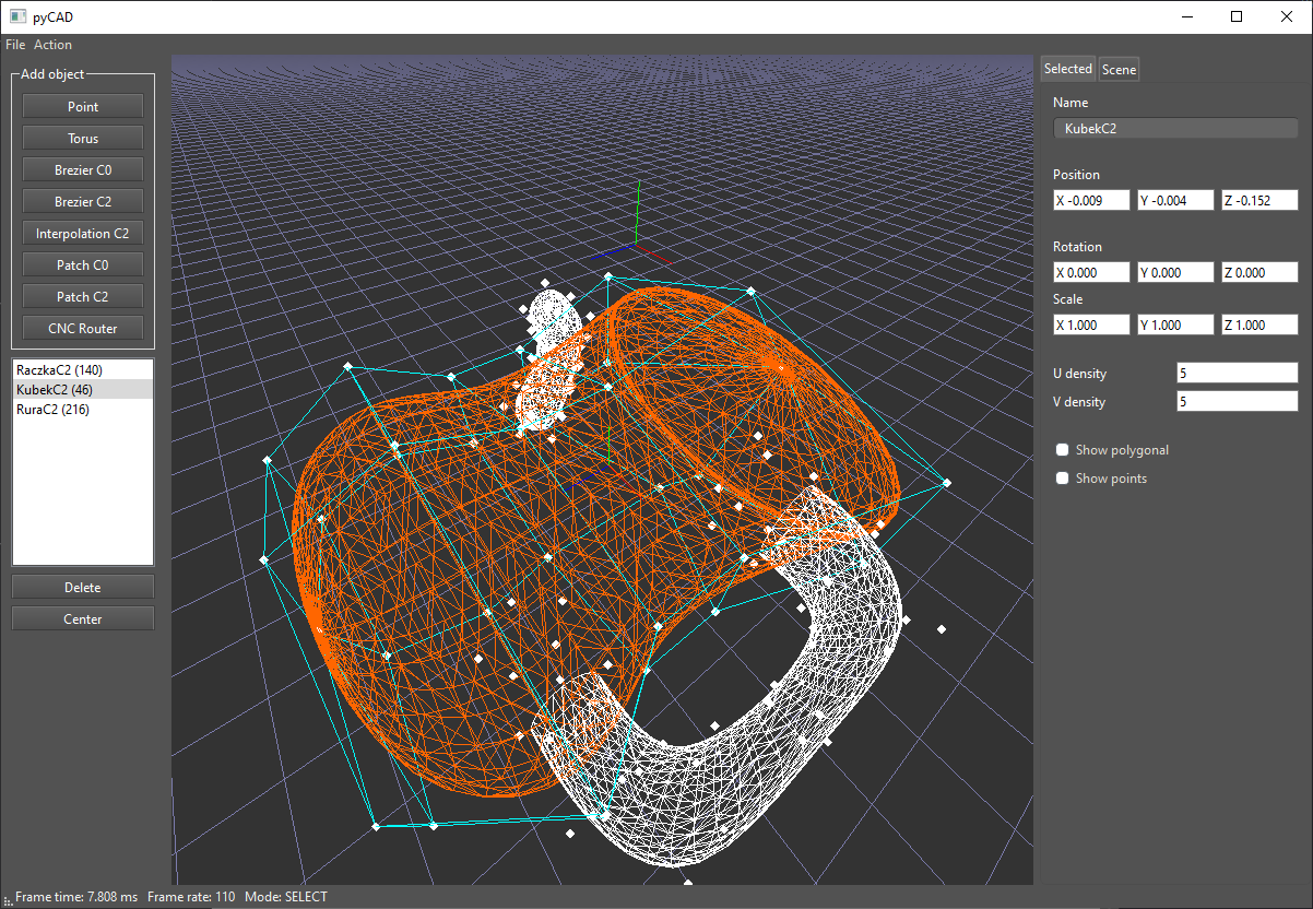 GitHub - VenMolom/GeometricModeling: Simple CAD software written with Qt6 and DirectX11.