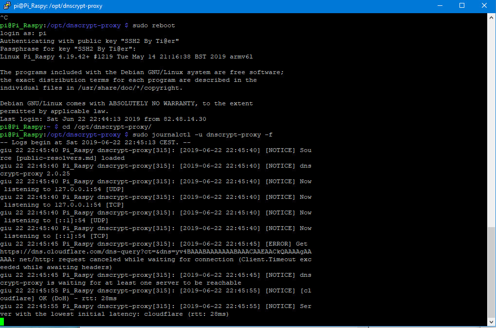 Dnscrypt Proxy V2025 Crashes With Pihole And Pizero W · Issue 859