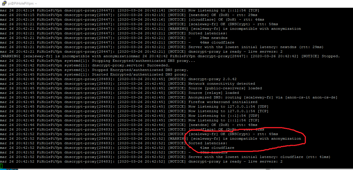 [warning] [scaleway Fr] Is Incompatible With Anonymization · Issue 1254 · Dnscrypt Dnscrypt
