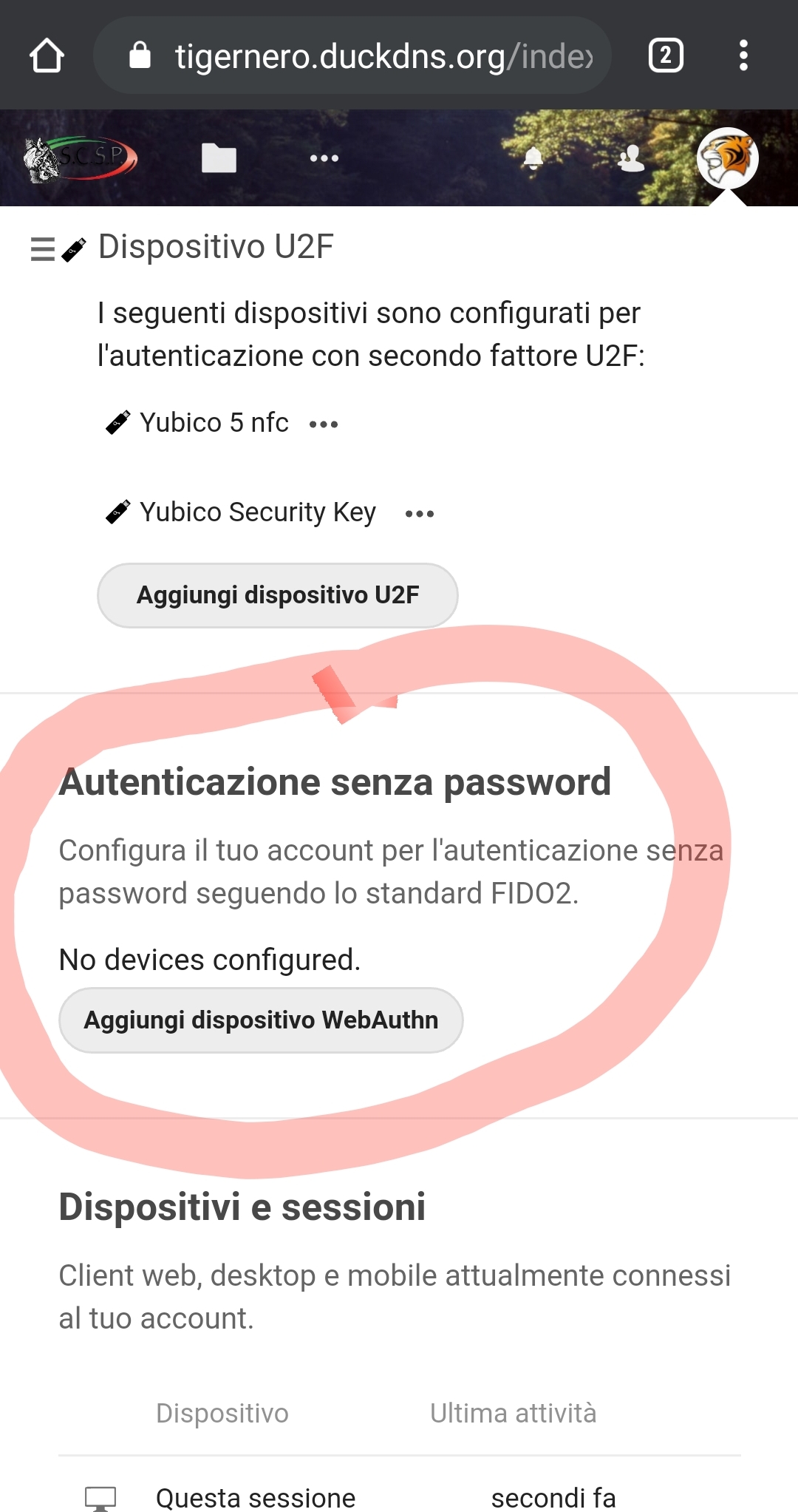 [bug] Does Not Remove Webauthn Section In Security Section · Issue 43 · Nextcloud Twofactor