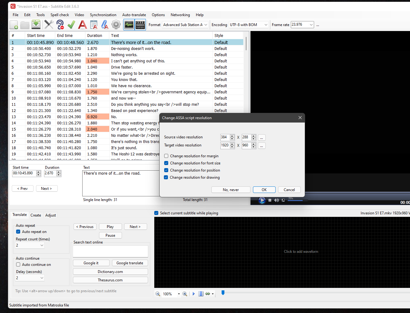 ASSA resolution crash... · Issue #5500 · SubtitleEdit/subtitleedit · GitHub
