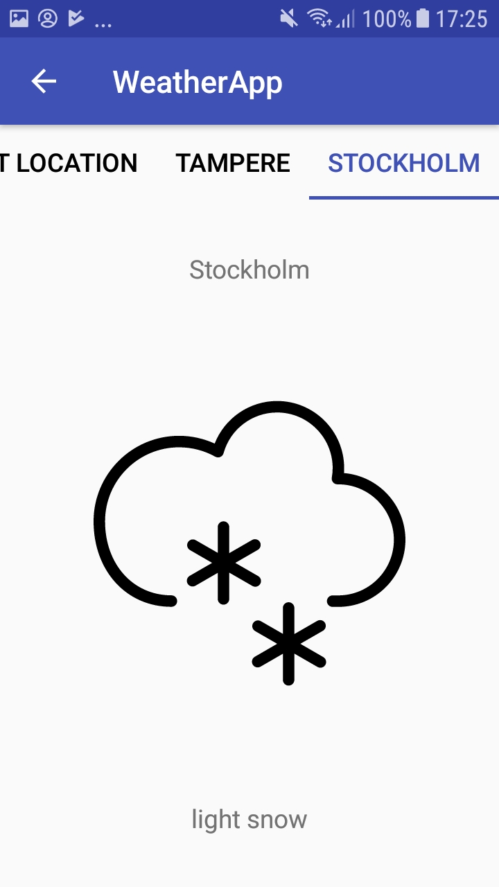 GitHub - syedfarooq789/WeatherApplication: An android application that shows weather of current ...