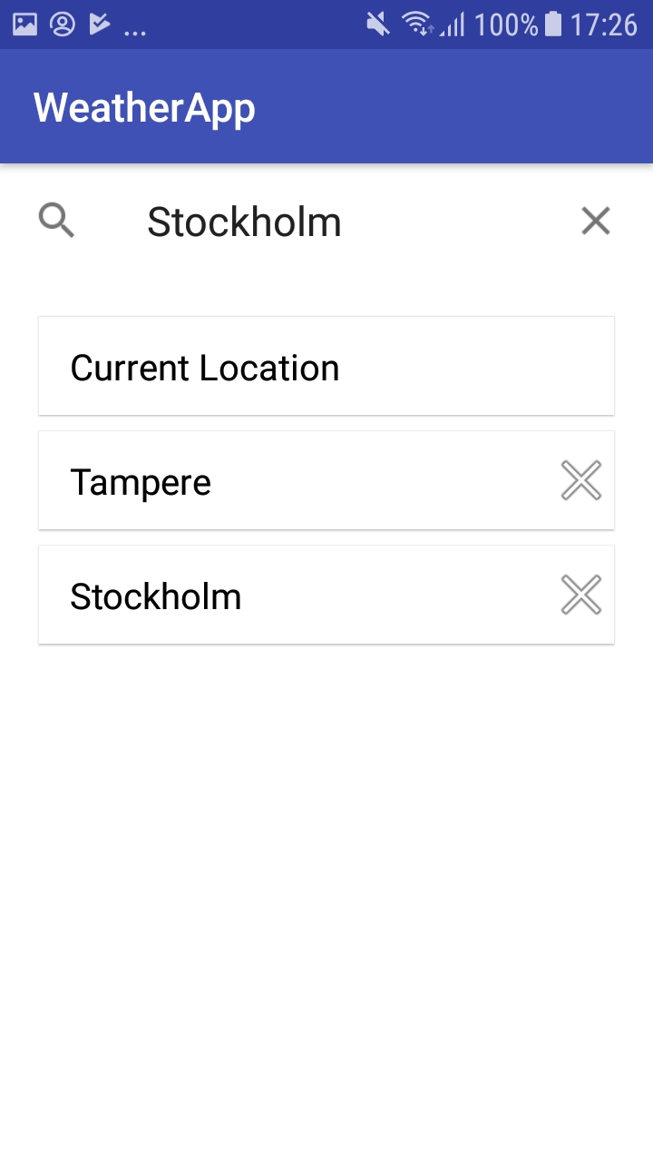 GitHub - syedfarooq789/WeatherApplication: An android application that shows weather of current ...