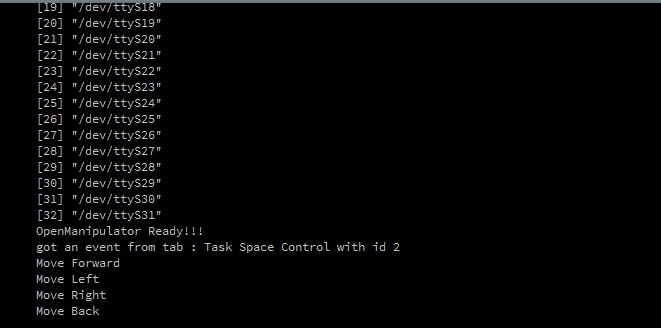 Unable to control Open manipulator via OpenCR · Issue #82 · ROBOTIS-GIT/open_manipulator · GitHub