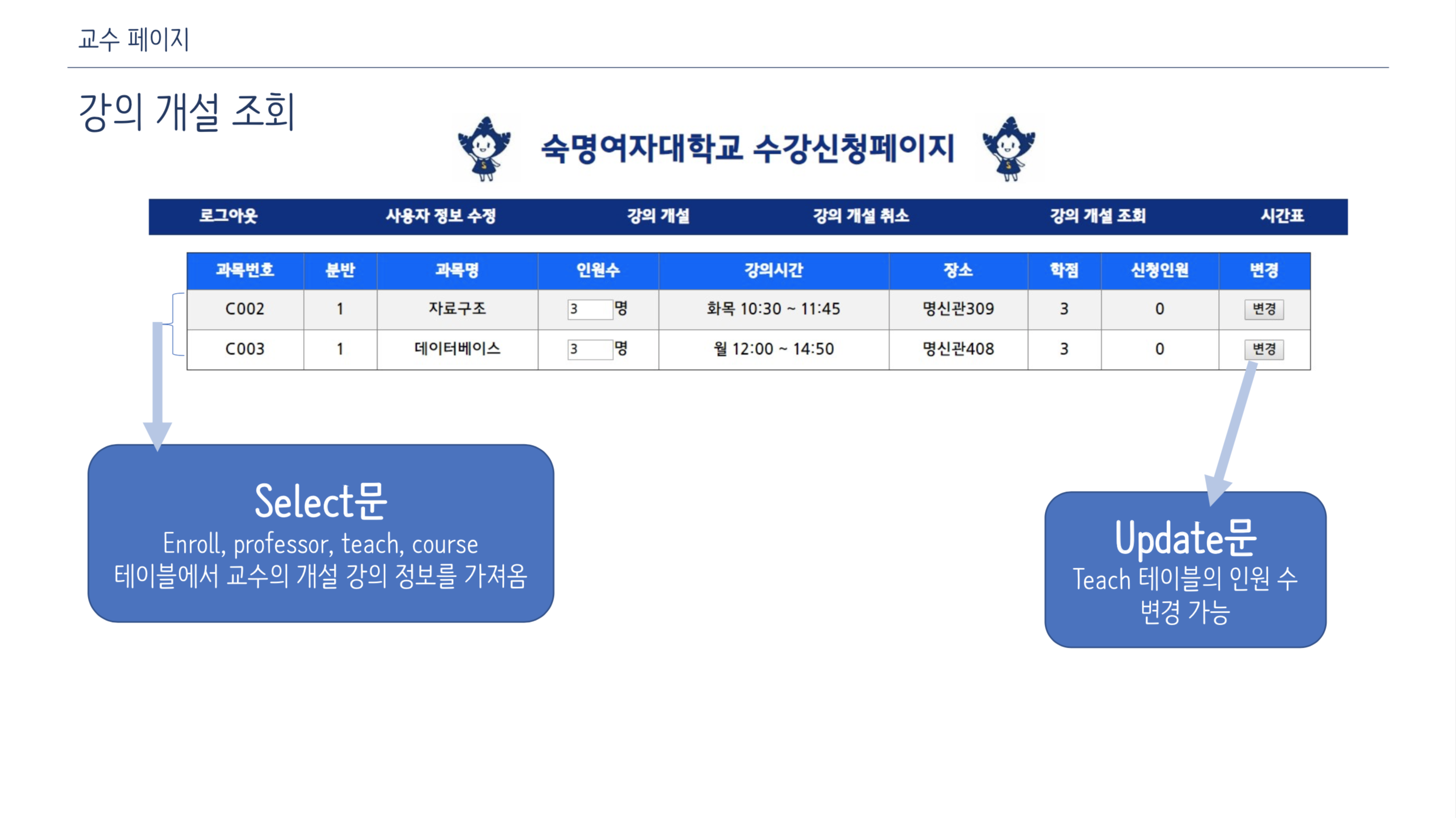 GitHub - 331team/DataBaseProgramming_Portal: Portal using jsp, sql >>> https://youtu.be/_cn2YwkE-Zk