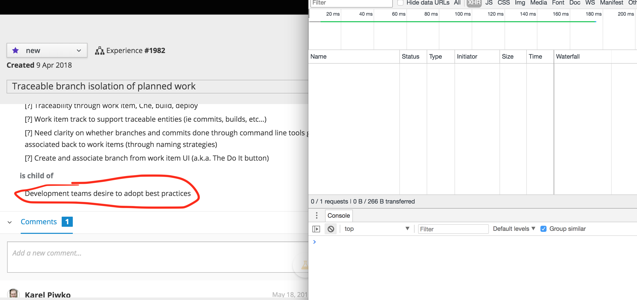 Unable to navigate/click in linked items in Work Item · Issue #3620 · openshiftio/openshift.io ...