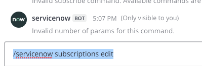 "Invalid number of params for this command" is too technical · Issue #115 · mattermost ...