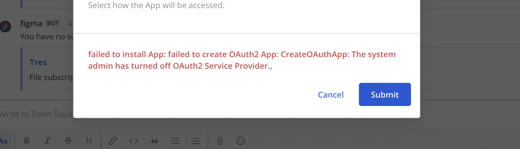 Install command should fail is oAuth2 is disabled · Issue #399 · mattermost/mattermost-plugin ...
