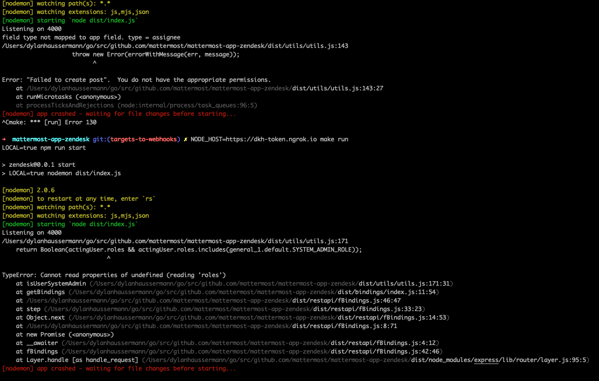 Zendesk Is Crashing Intermittently · Issue 96 · Mattermost Community Mattermost App Zendesk
