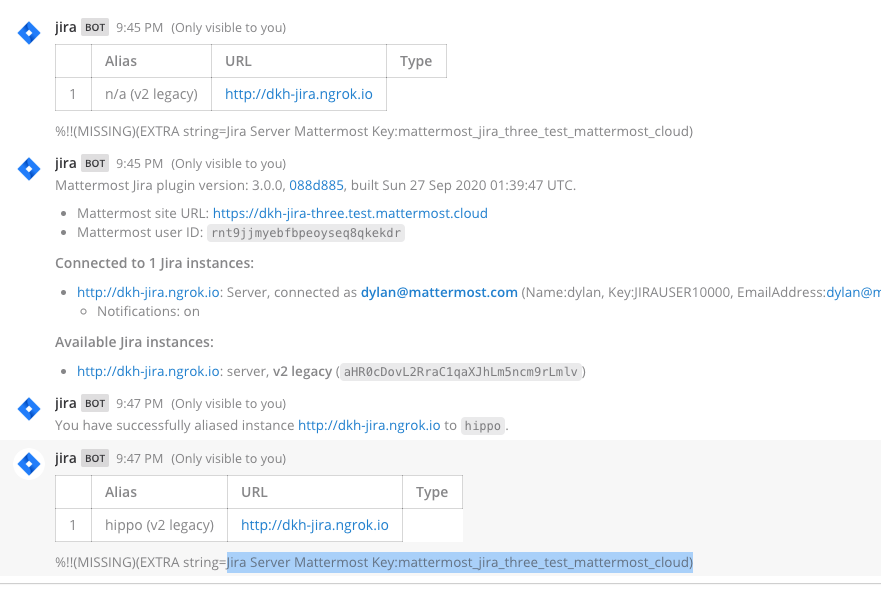 Data in /jira list table is broken when upgrading to V3 · Issue #672 · mattermost/mattermost ...