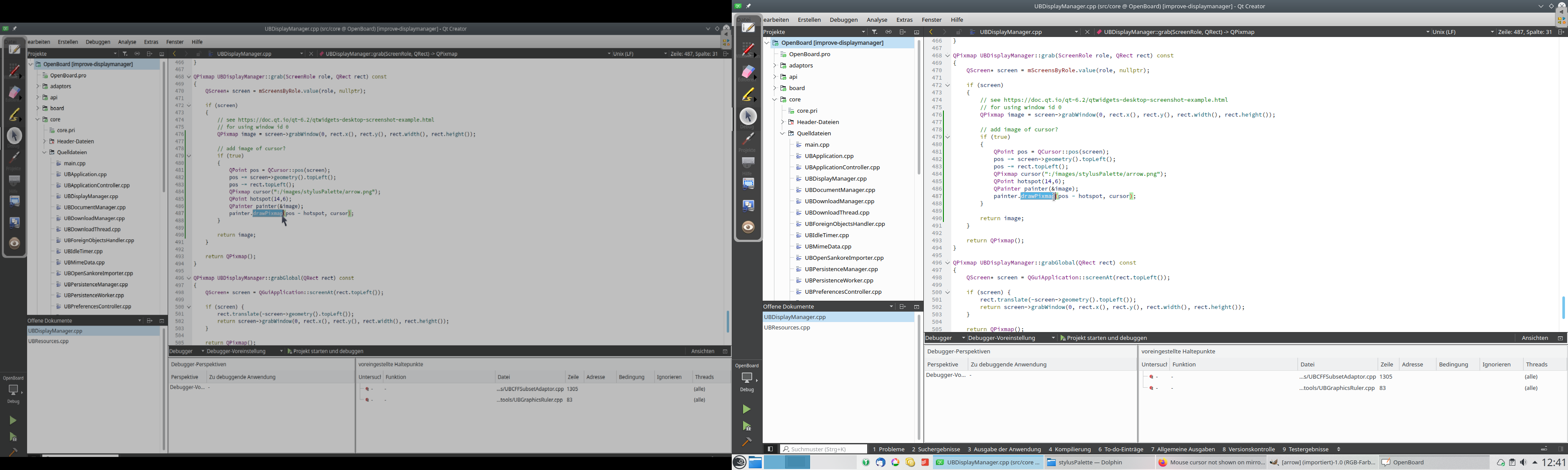 Mouse cursor not shown on mirrored desktop · Issue #614 · OpenBoard-org/OpenBoard · GitHub