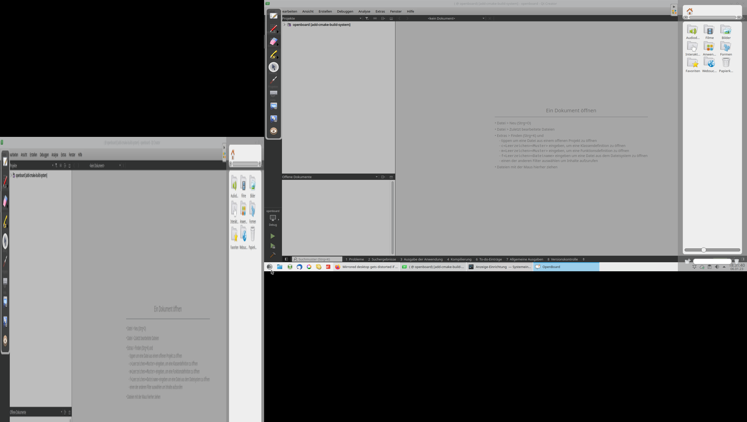 Mirrored desktop gets distorted if aspect ratio of primary and ...