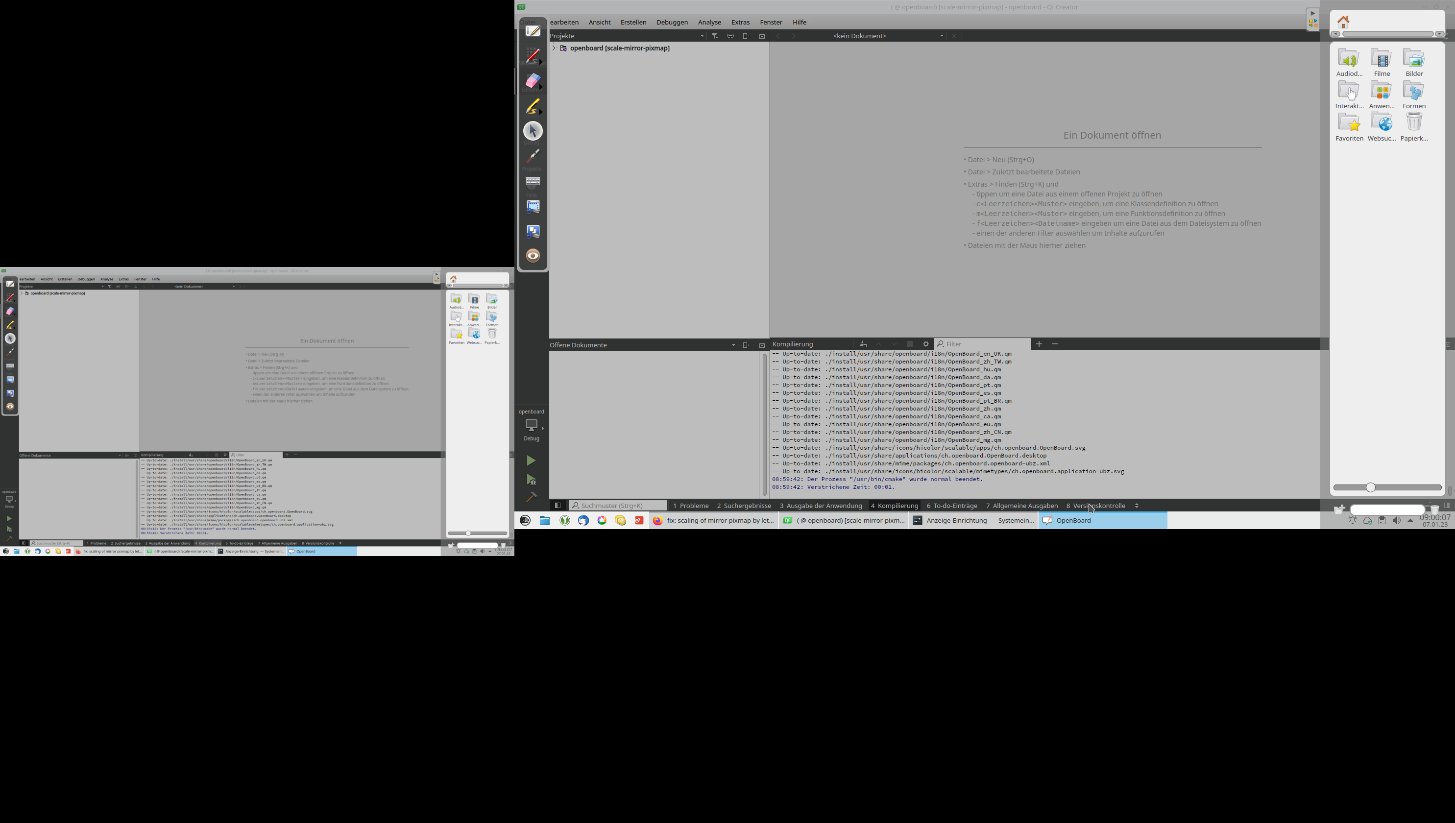 Mirrored desktop gets distorted if aspect ratio of primary and ...