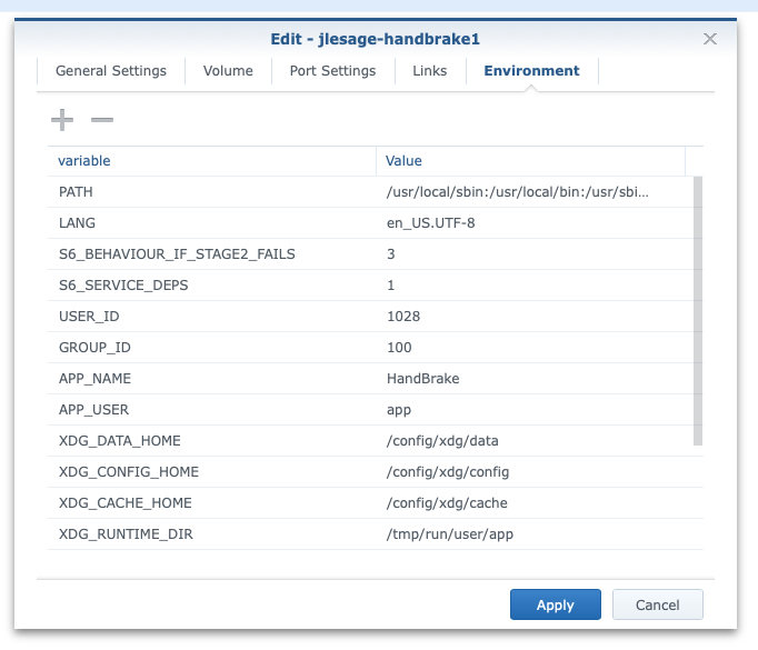 Synology: Can't access path/files · Issue #181 · jlesage/docker-handbrake · GitHub