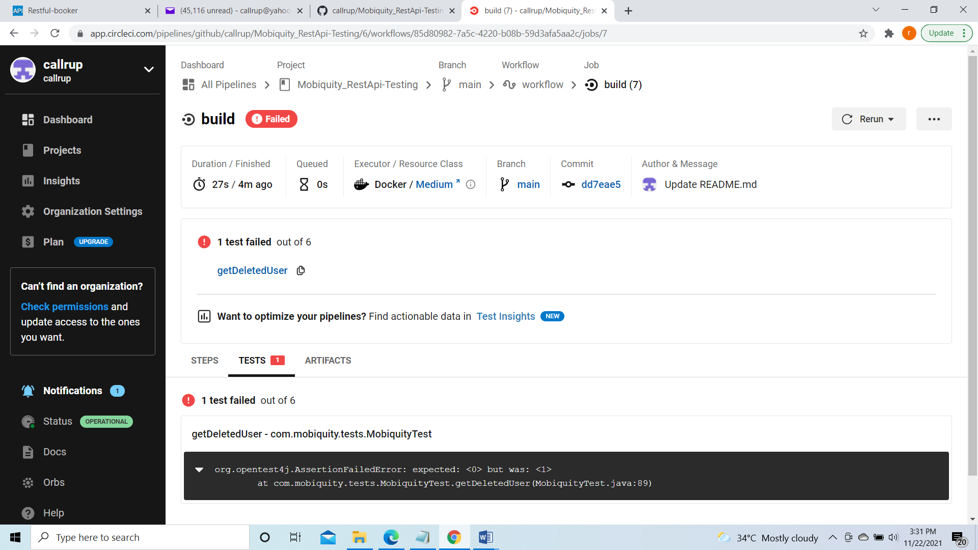 GitHub - callrup/Mobiquity_RestApi-Testing