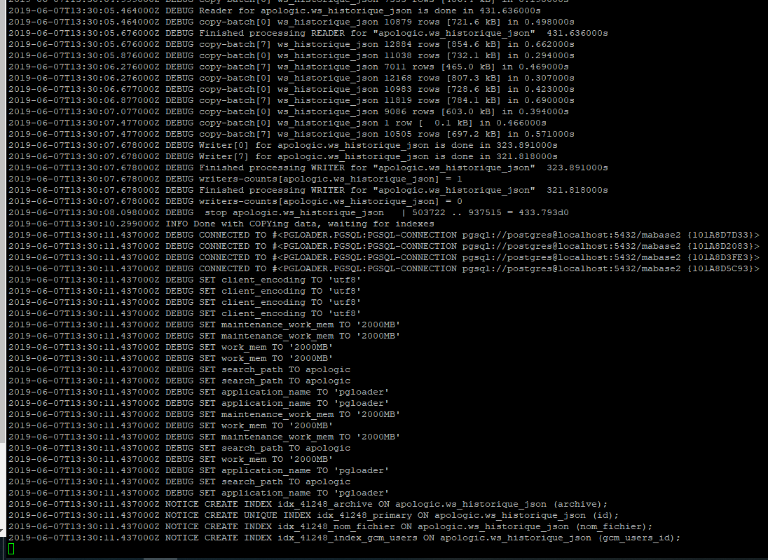 D state problem · Issue #984 · dimitri/pgloader · GitHub