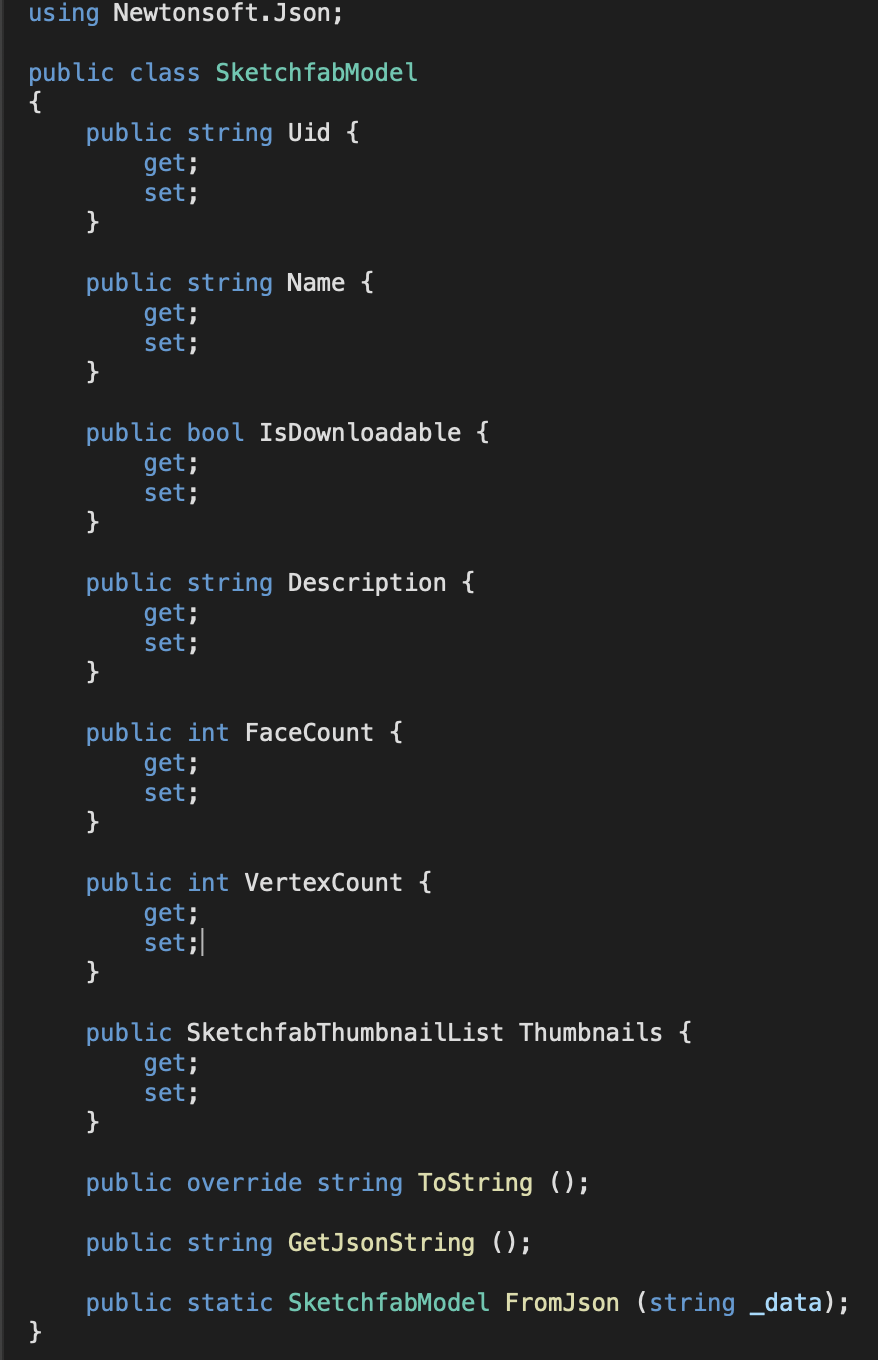 Not able to find Artist and License Details · Issue #8 · Zoe-Immersive/SketchfabCSharp · GitHub