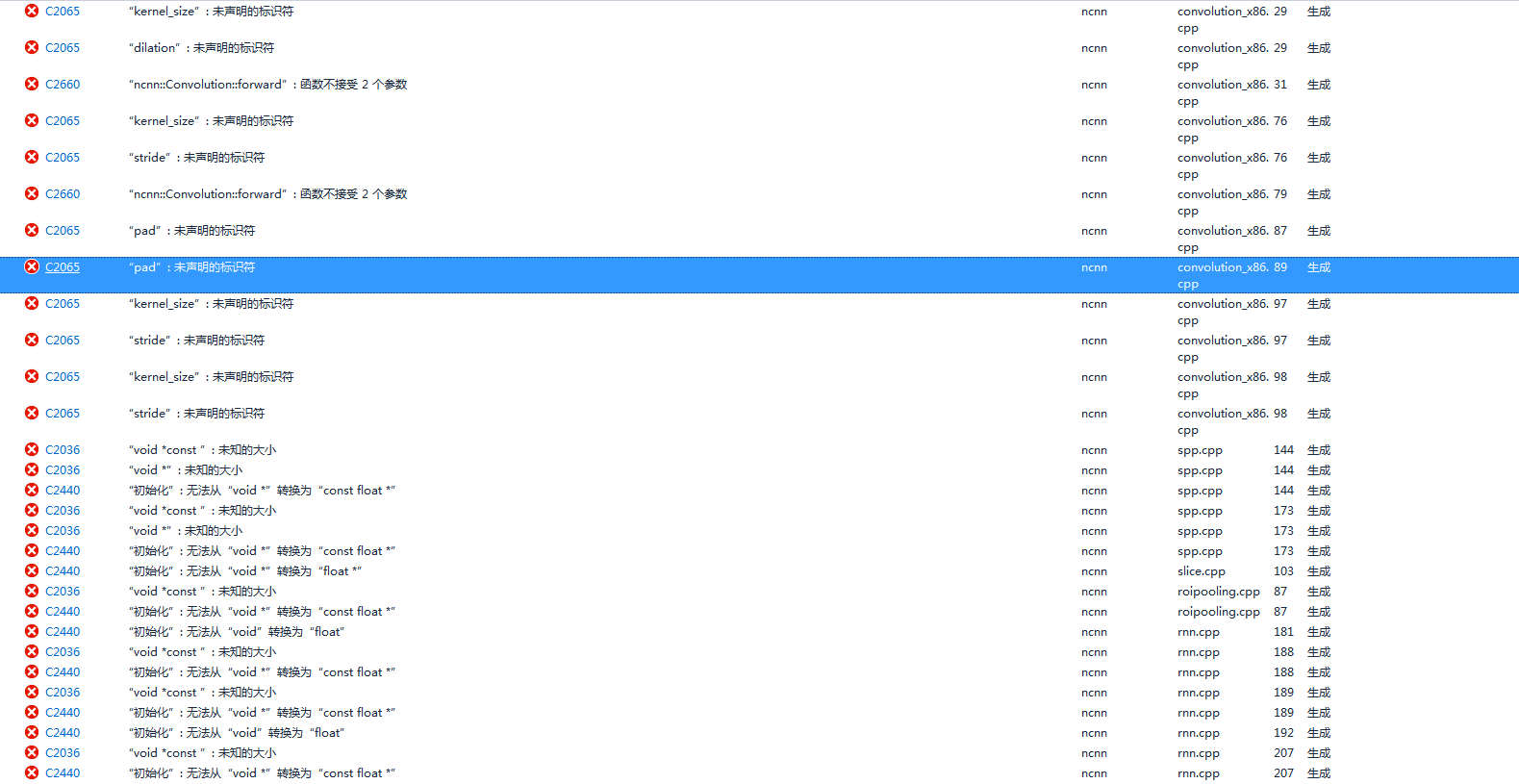 vs2015 win7 BUG · Issue #676 · Tencent/ncnn · GitHub