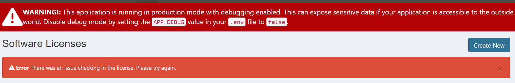 Error There was an issue checking in the license. Please try again. · Issue #12601 · grokability ...