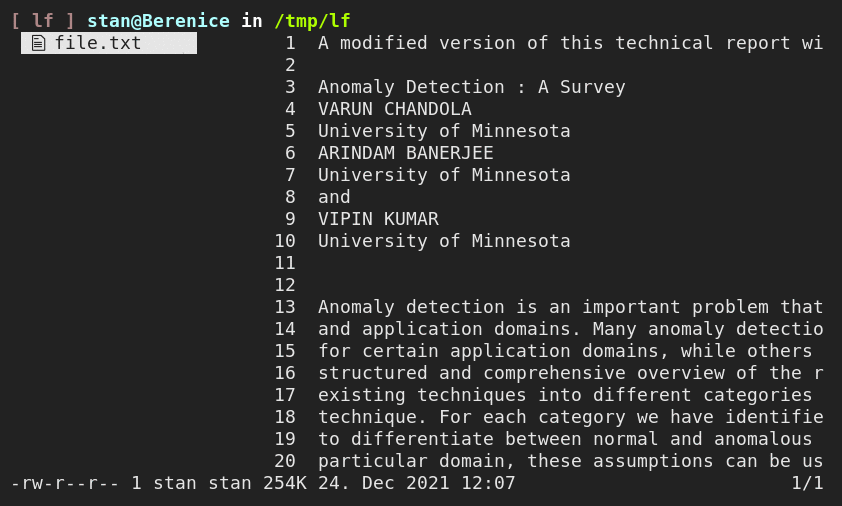 Scrolling preview · Issue #610 · gokcehan/lf · GitHub