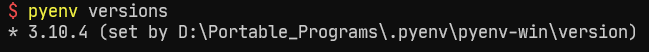 bug: pyenv overrides python version when updating · Issue #409 · pyenv-win/pyenv-win · GitHub