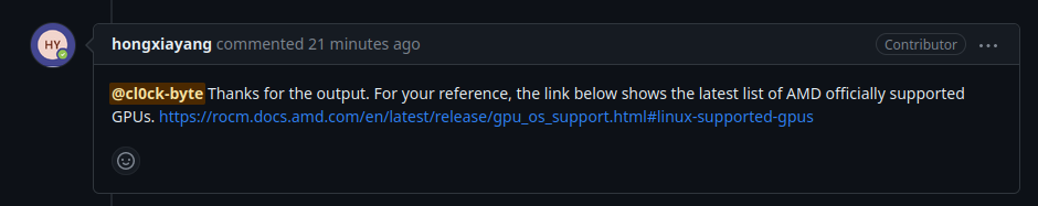 [Bug]: Image generation won't start forever (Linux+ROCm, possibly specific to RX 5000 series ...