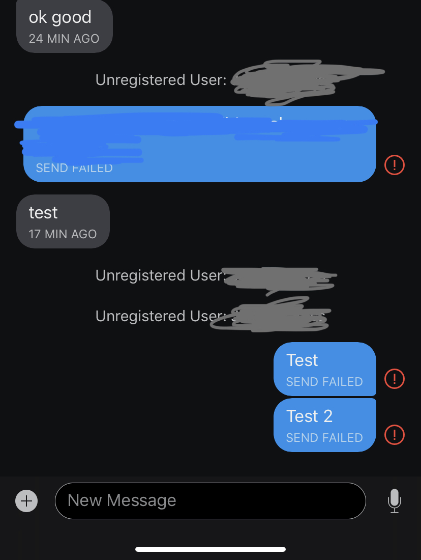 Registered user appears unregistered to other Signal users but can ...