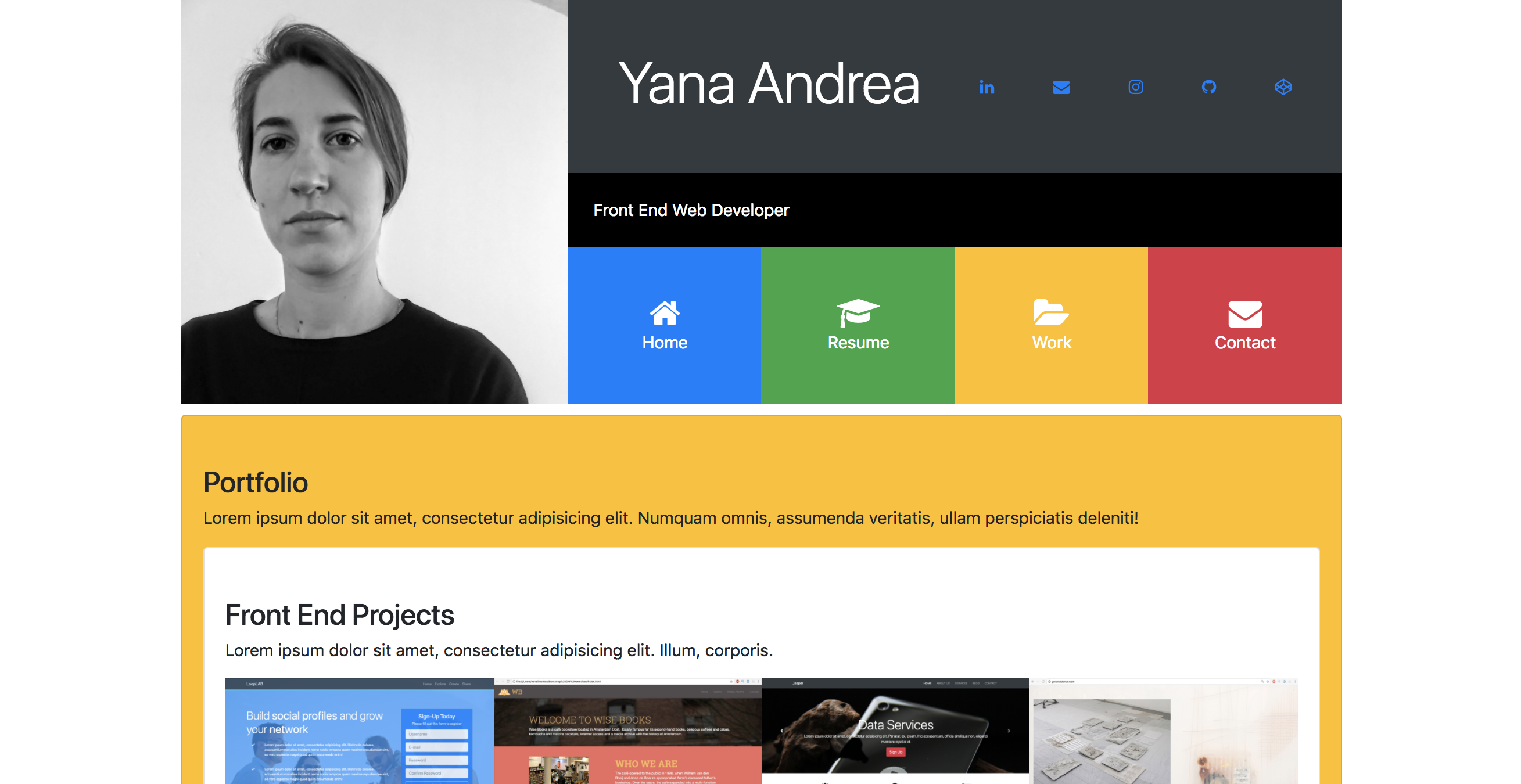 GitHub - studiofomalhaut/portfoliopage: Portfolio page (template)