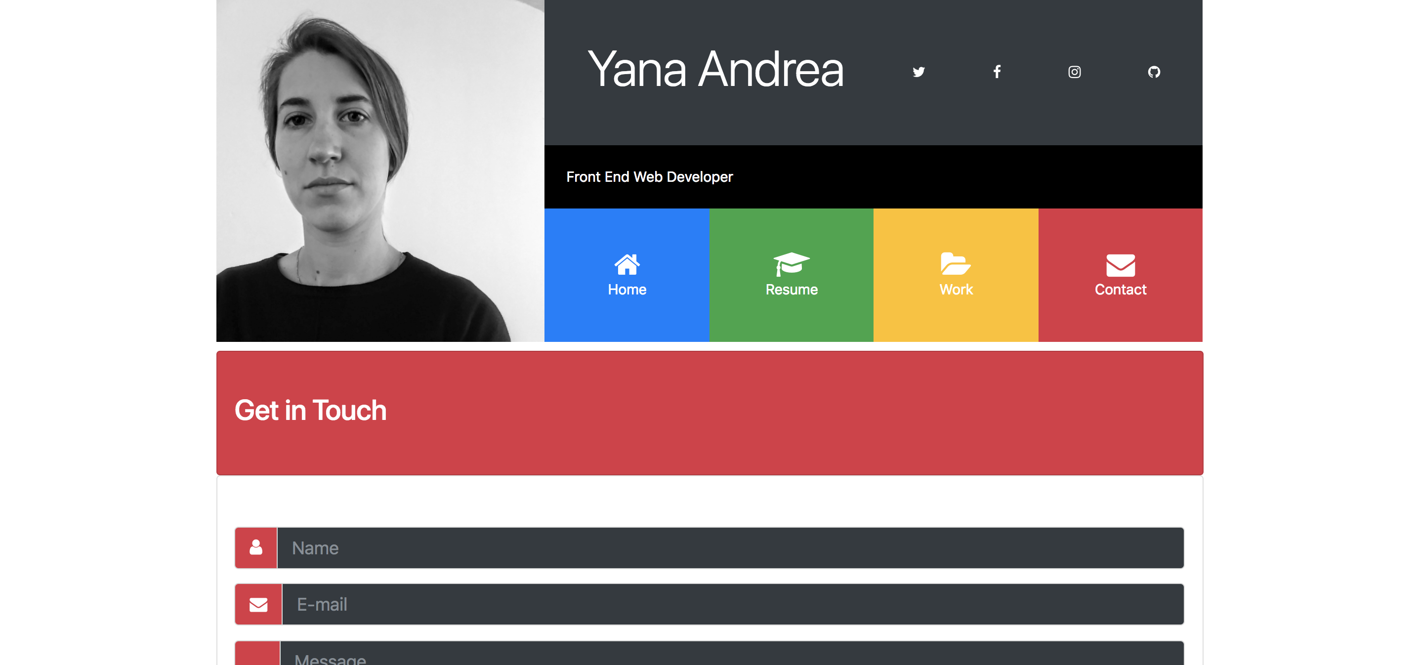 GitHub - studiofomalhaut/portfoliopage: Portfolio page (template)