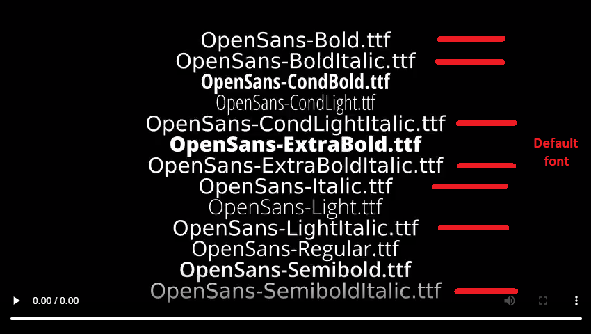 How to choose a font with Text object? · Issue #884 · 3b1b/manim · GitHub