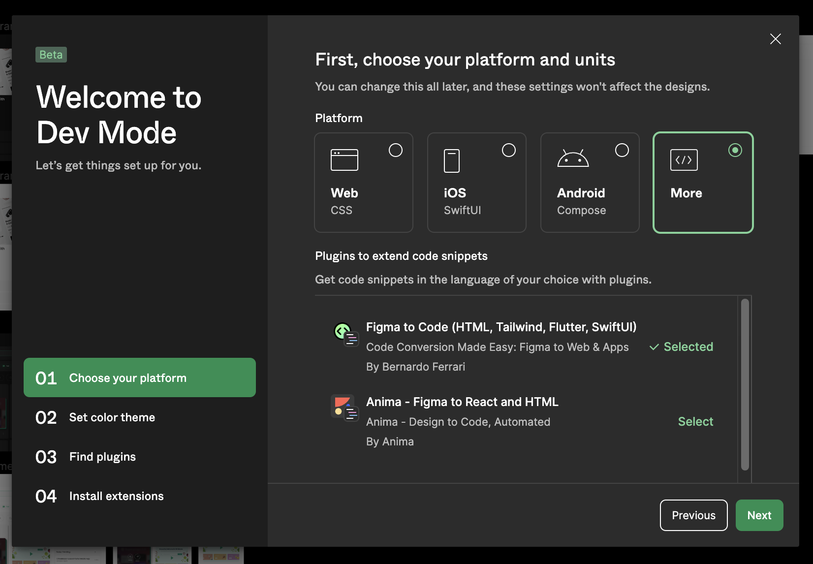Support for new beta Dev Mode? · Issue #12 · kat-tax/figma-to-react ...
