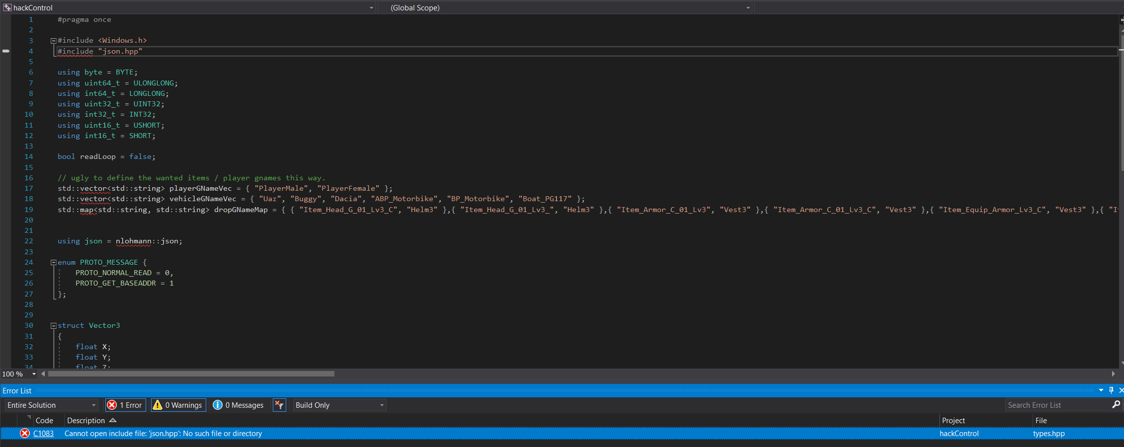 Keep Getting Errors · Issue 162 · Jussihi Pubg Map Hack · Github