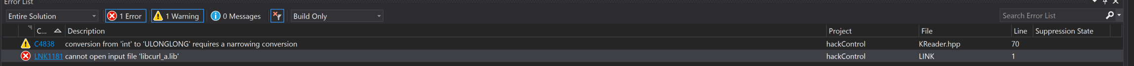 cant seem to link libcurl_a · Issue #164 · jussihi/PUBG-map-hack · GitHub