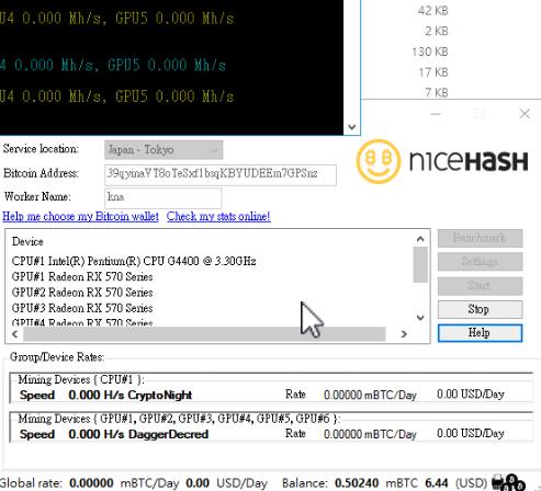 gpu efficiency of 0 please help me · Issue #882 · nicehash/NiceHashMiner · GitHub