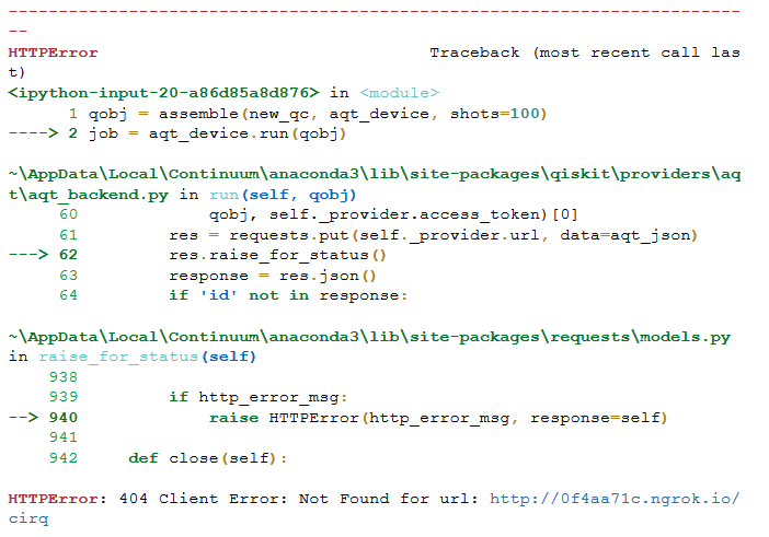 AQT device doesn't work · Issue #839 · Qiskit/qiskit-tutorials · GitHub