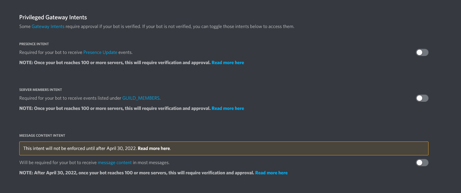 💡 Bot ToS and Privacy Policy · Issue #40 · MarcusOtter/discord-needle · GitHub