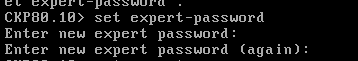 I can't set expert password on checkpoint firewall · Issue #689 · ktbyers/netmiko · GitHub