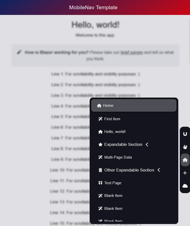 GitHub - CCBrenner/MobileNavBlazorWasmTemplate